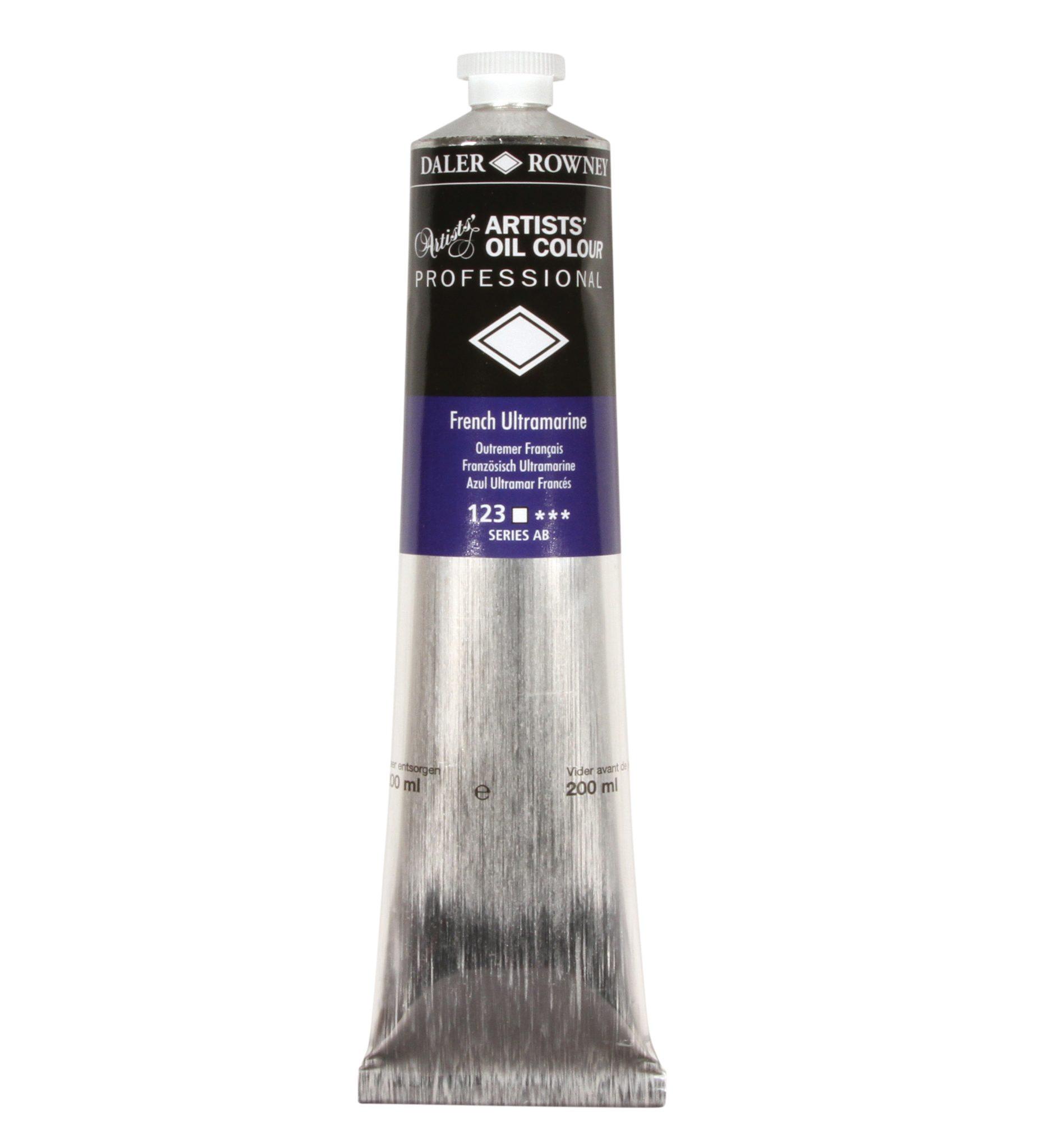 Artists' Professional Oil Colours 200ml - Daler-Rowney