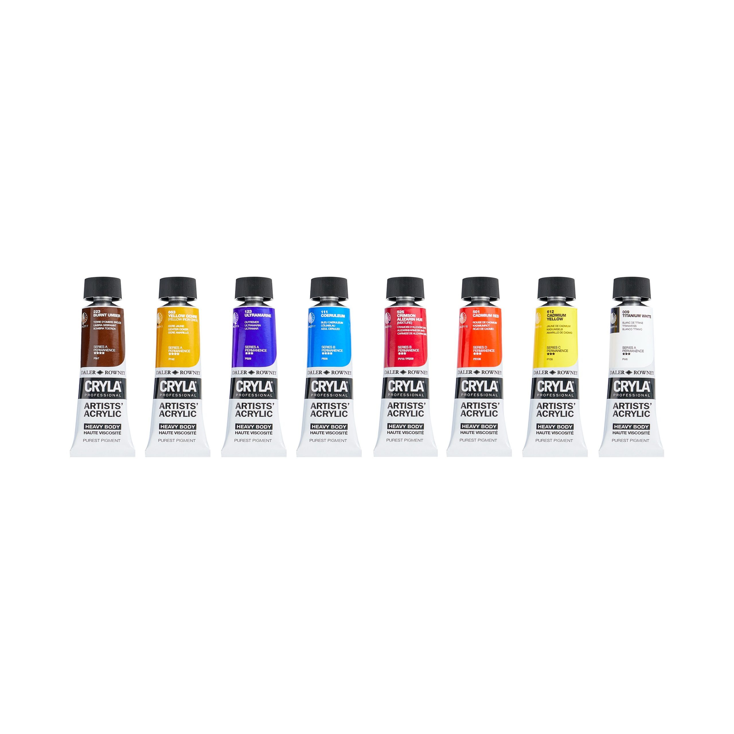 Cryla Acrílico para Artistas - Daler-Rowney