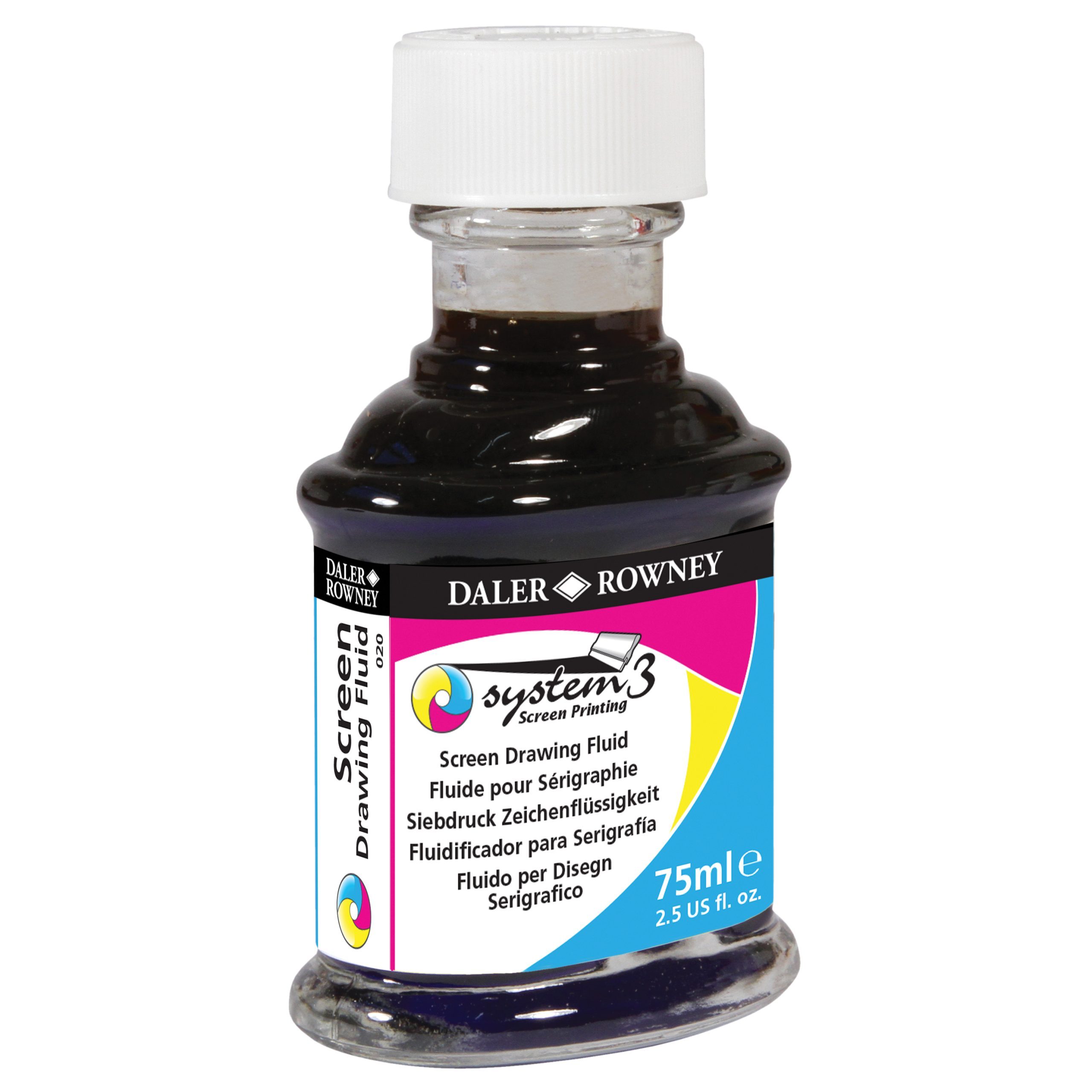 System3 Screen Printing Drawing Fluid Medium - Daler-Rowney