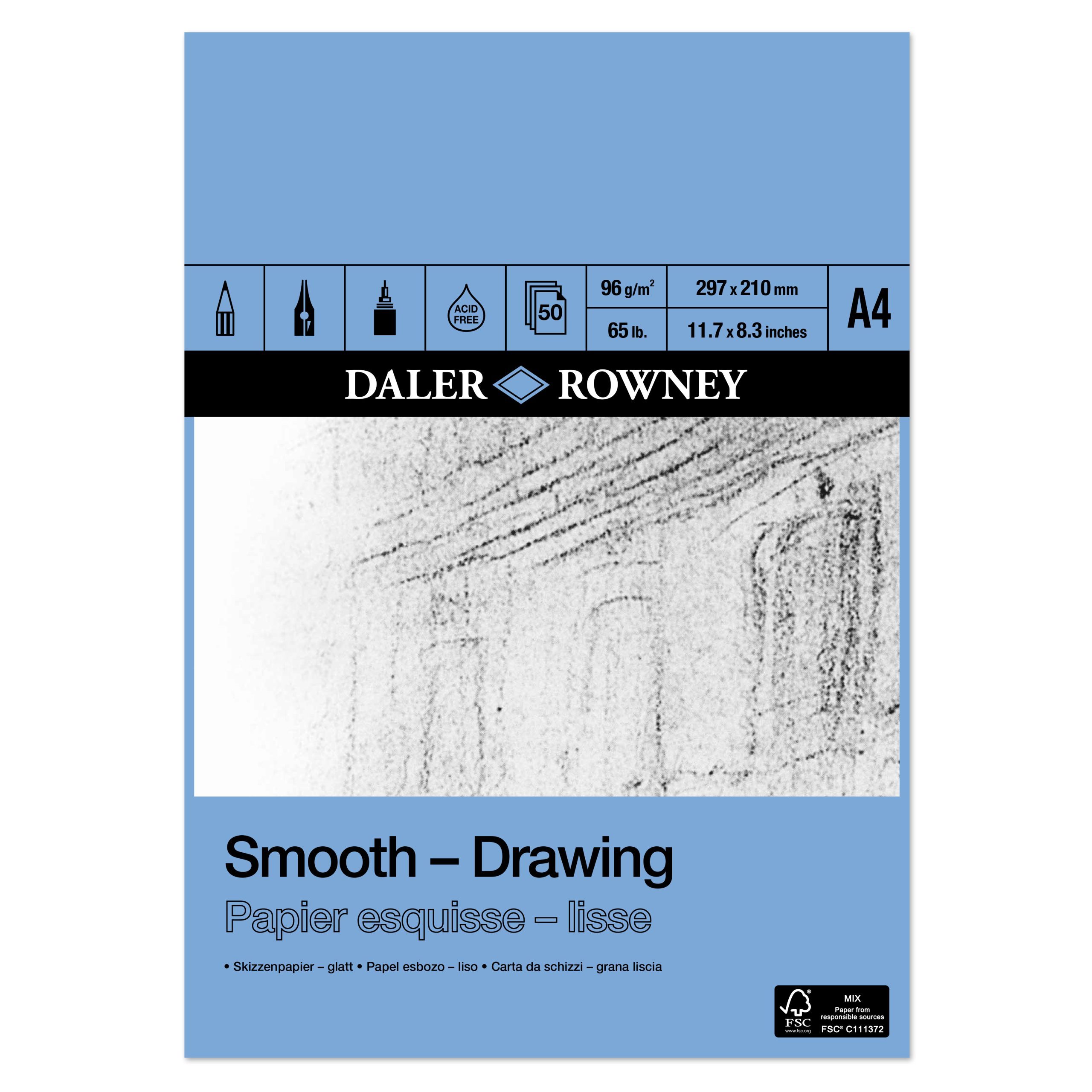 Smooth Drawing Paper - Daler-Rowney