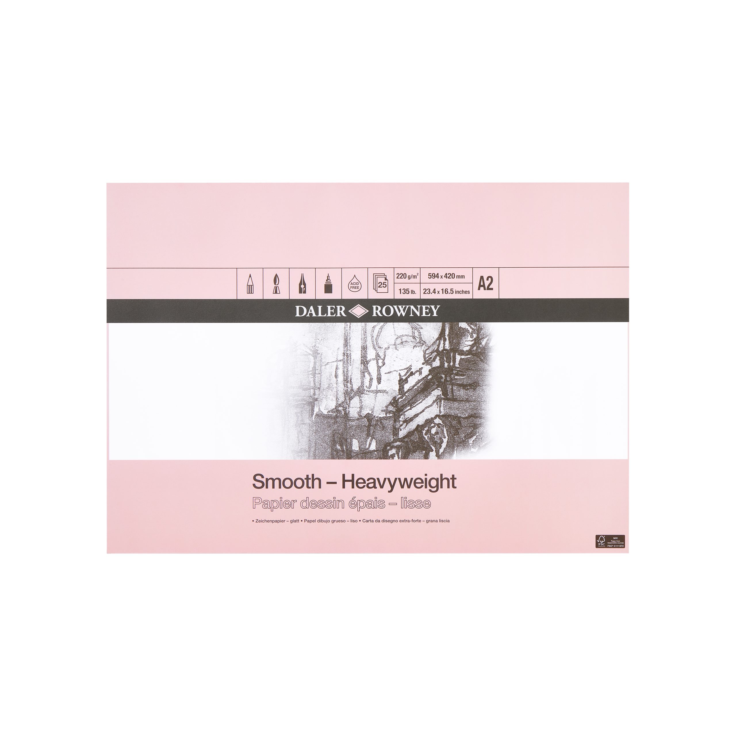 Smooth Heavyweight Paper - Daler-Rowney