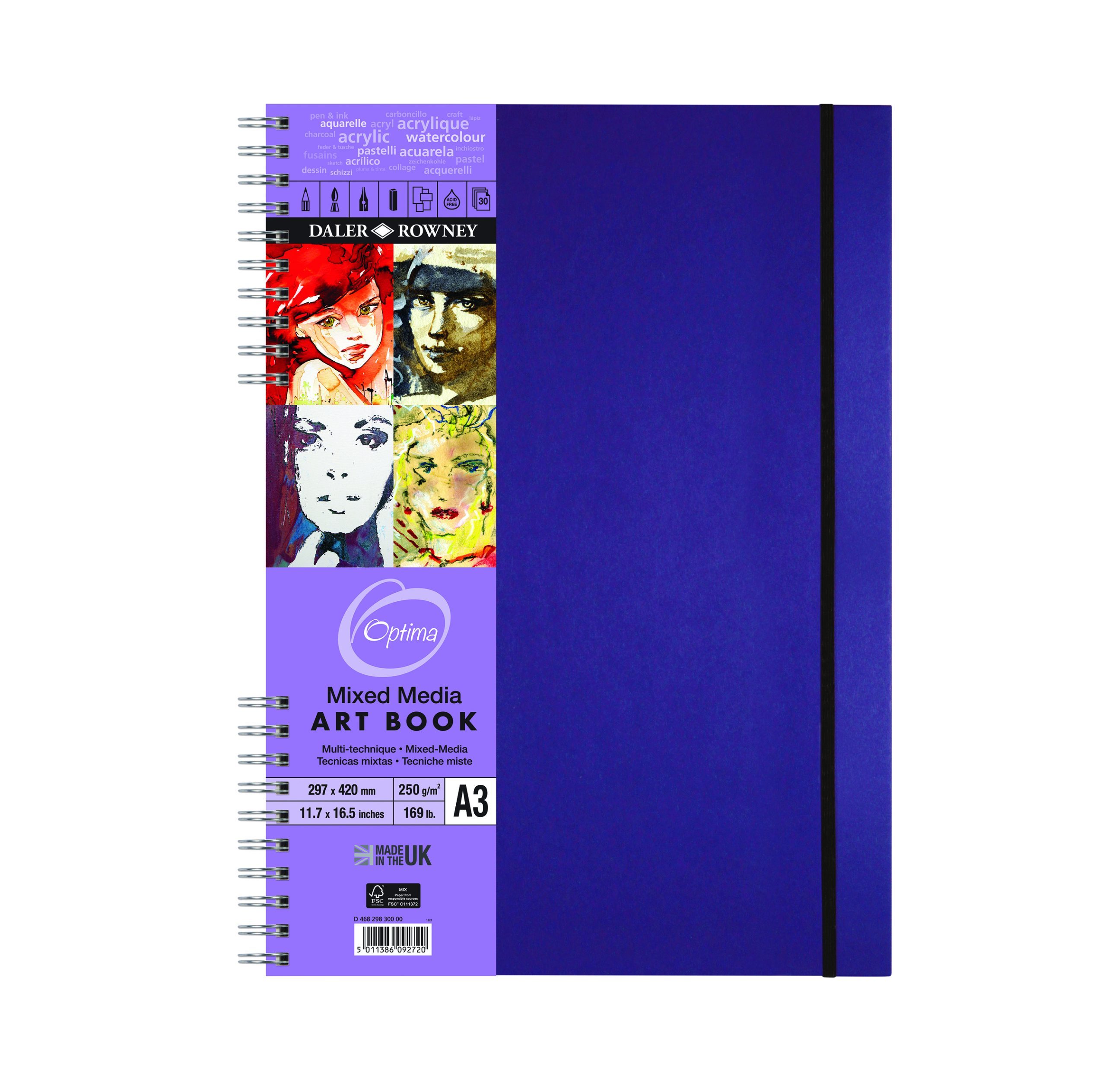 Optima Mixed Media Artbook - Daler-Rowney