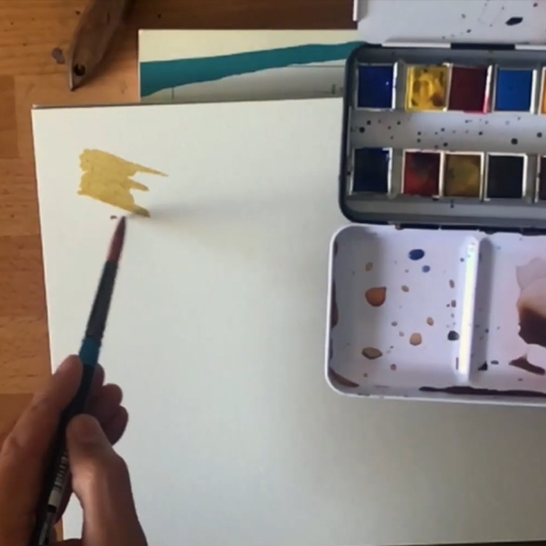 Mixing Watercolour Colours with Oliver Pyle - Daler-Rowney