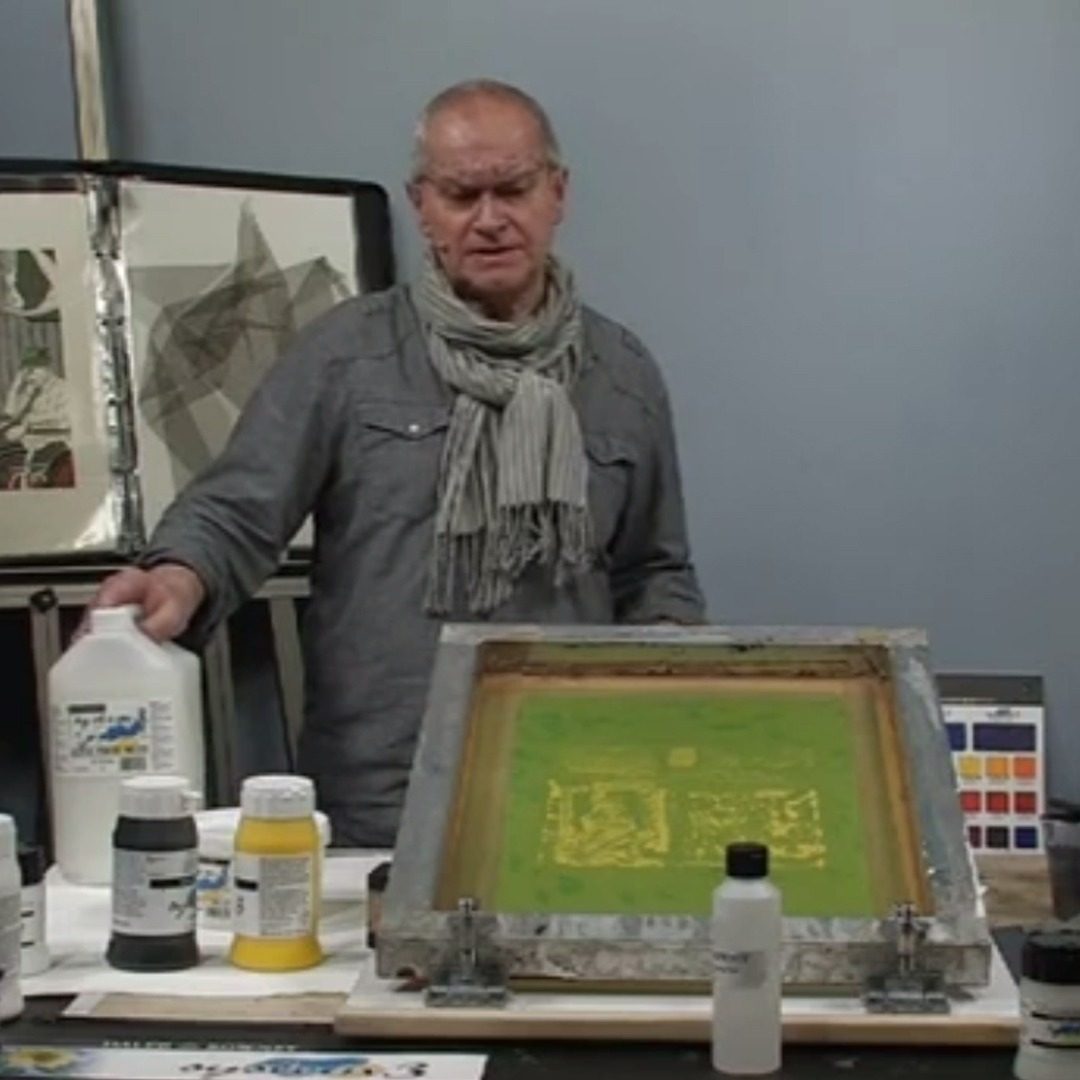 Conseils, kit et guide pour la sérigraphie avec Dave Fortune - Daler-Rowney