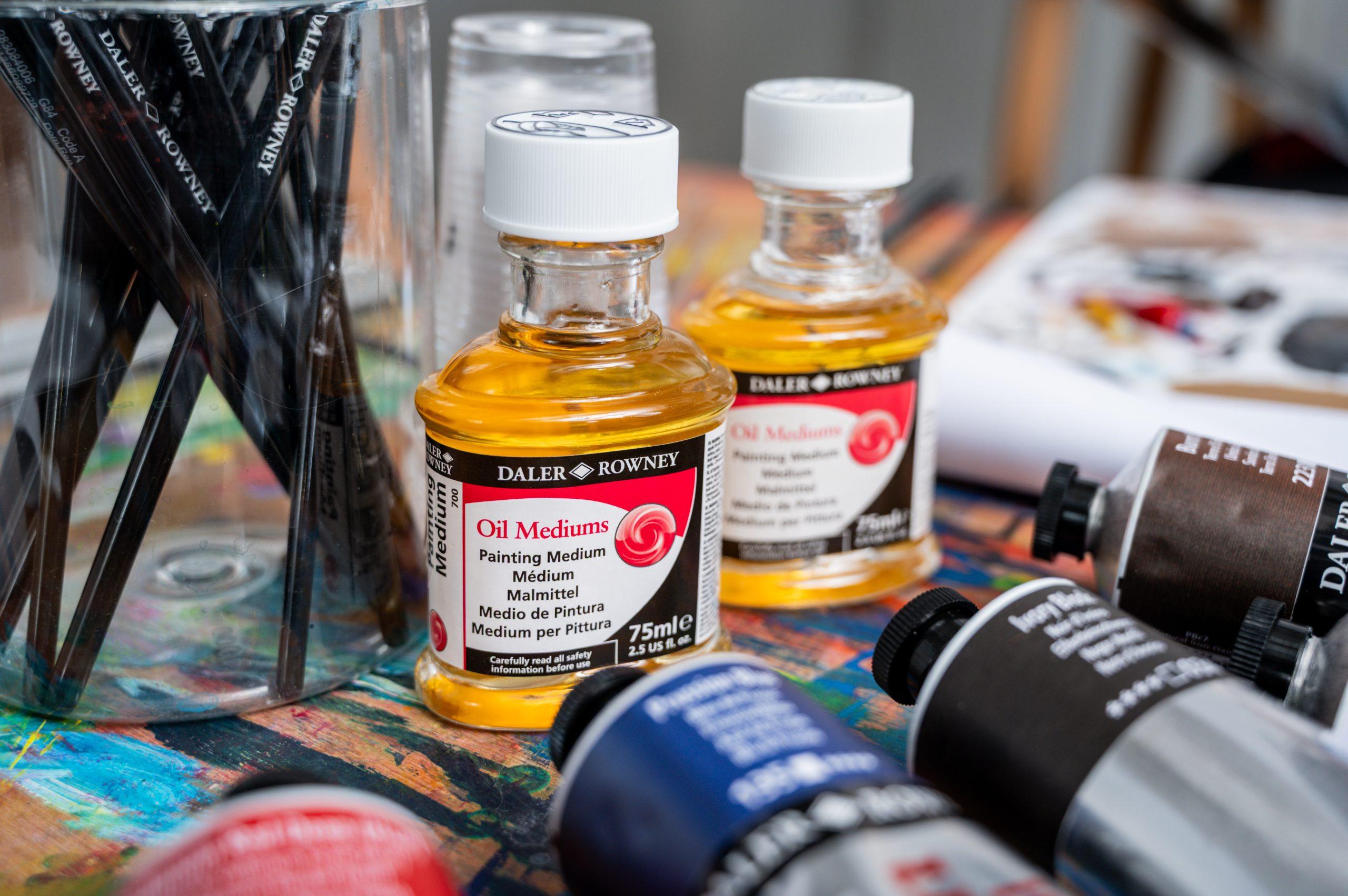 Understanding Oil Painting Mediums - Daler-Rowney
